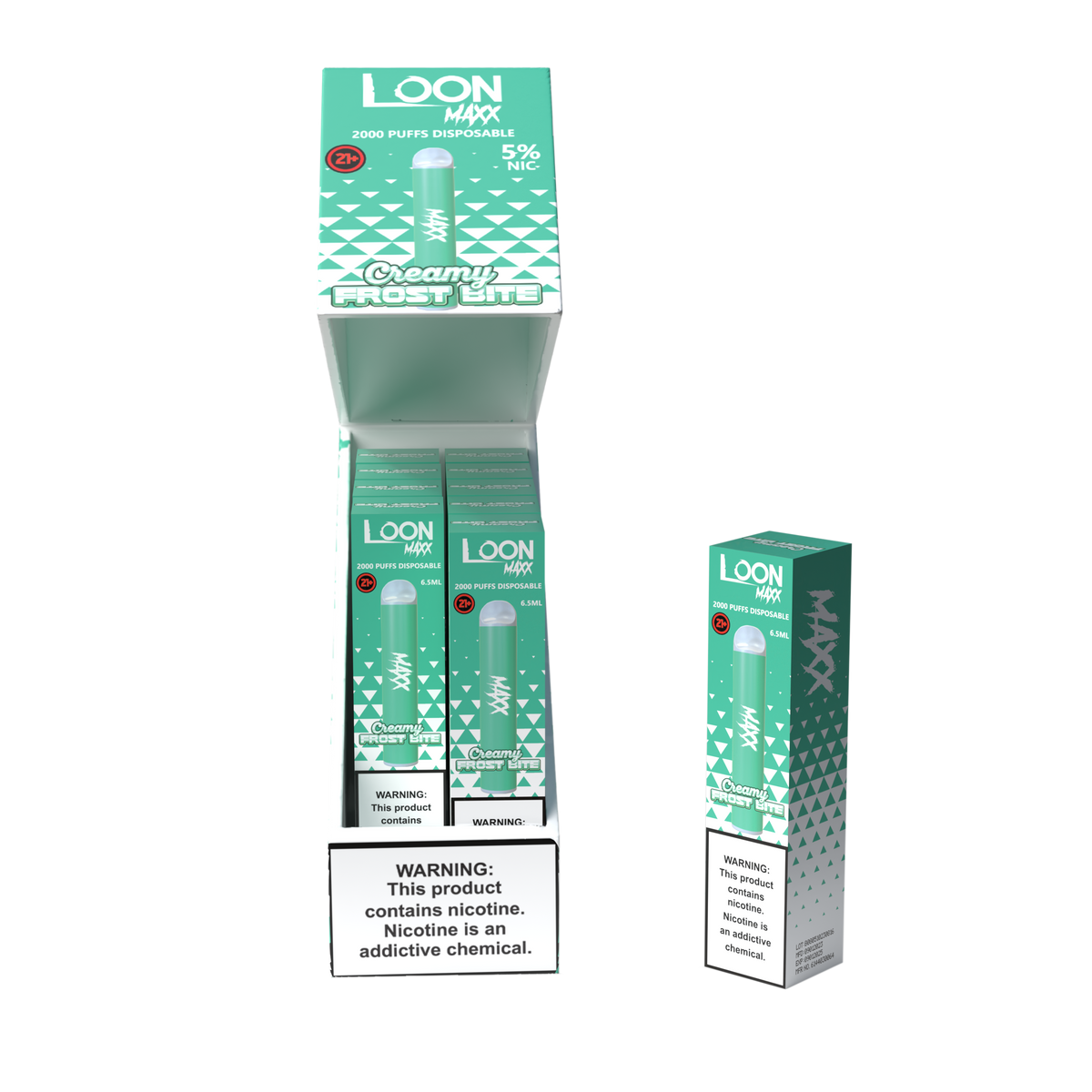 LOON MAXX 10-PACK - CREAMY FROST BITE – The Loon Wholesale