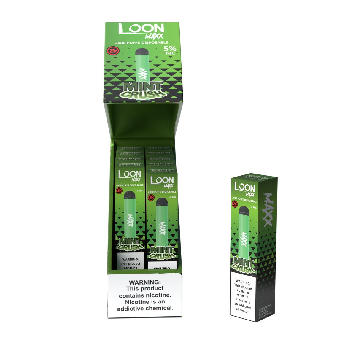 LOON MAXX 10-PACK - MINT CRUSH – The Loon Wholesale